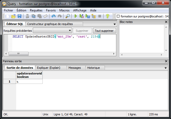 Gestion Des Rasters Postgis