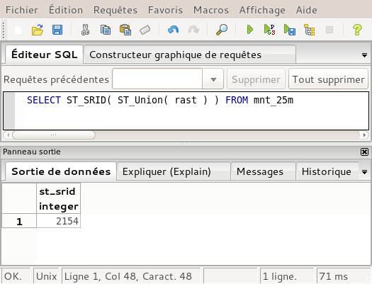 Gestion Des Rasters Postgis